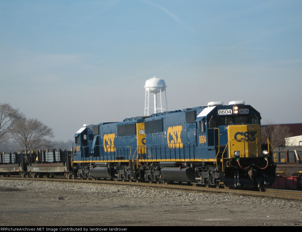 CSXT 8604 On CSX K 587-06 Eastbound